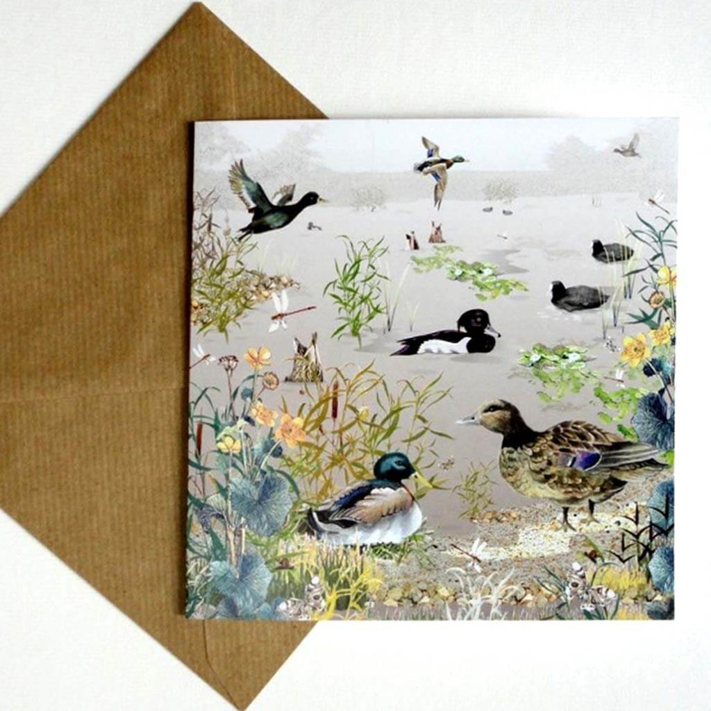 Dabbling Ducks Card - Decorque Cards