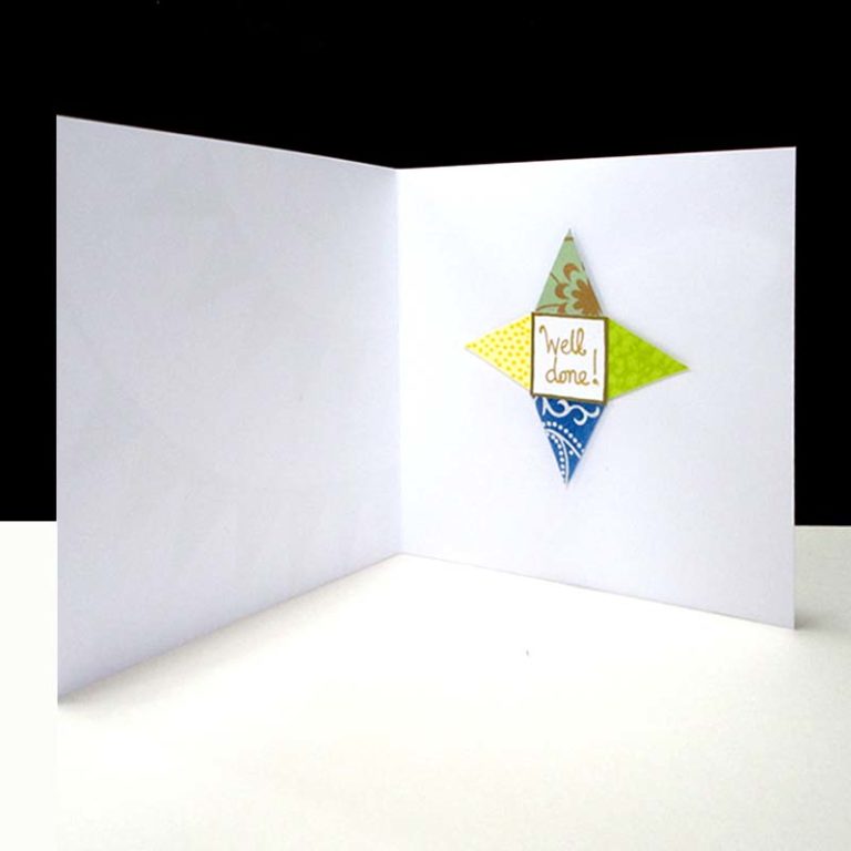 How to Make Your Own Handmade Congratulations Card - Decorque Cards